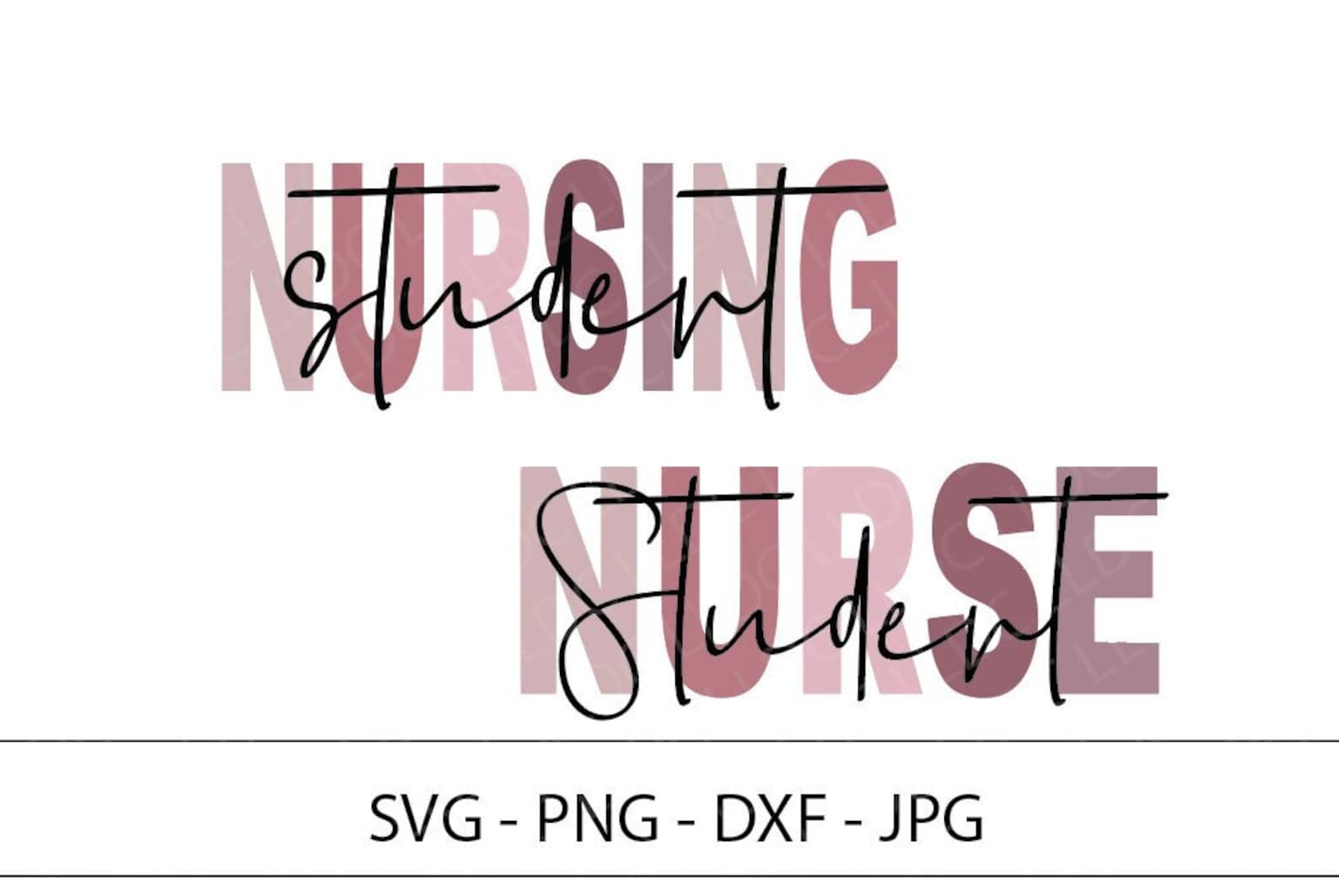 Nursing Student Svg/png/dxf/jpg Nursing School SVG Student - Etsy