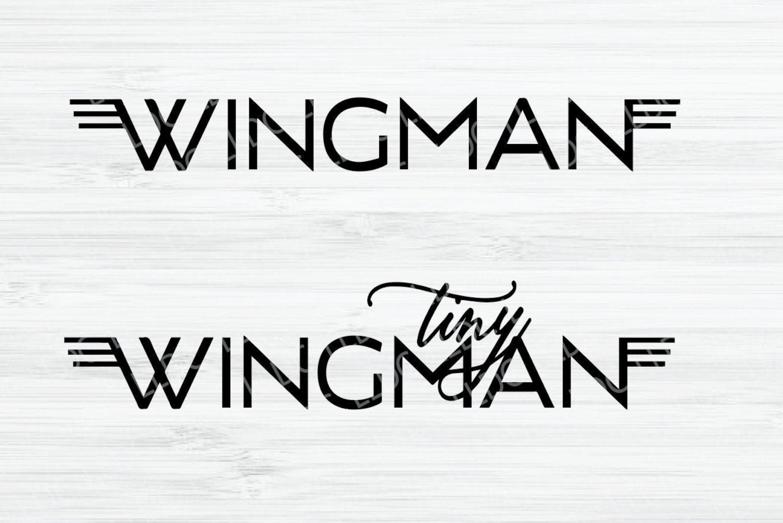 Wingman SVG Tiny Wingman Svg Daddy and Me Svg Baby SVG | Etsy