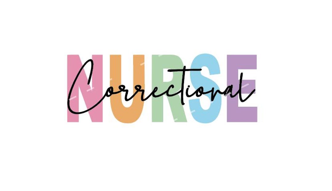 Correctional Nurse Svg Png, Corrections Nurse SVG, Corrections Nurse ...