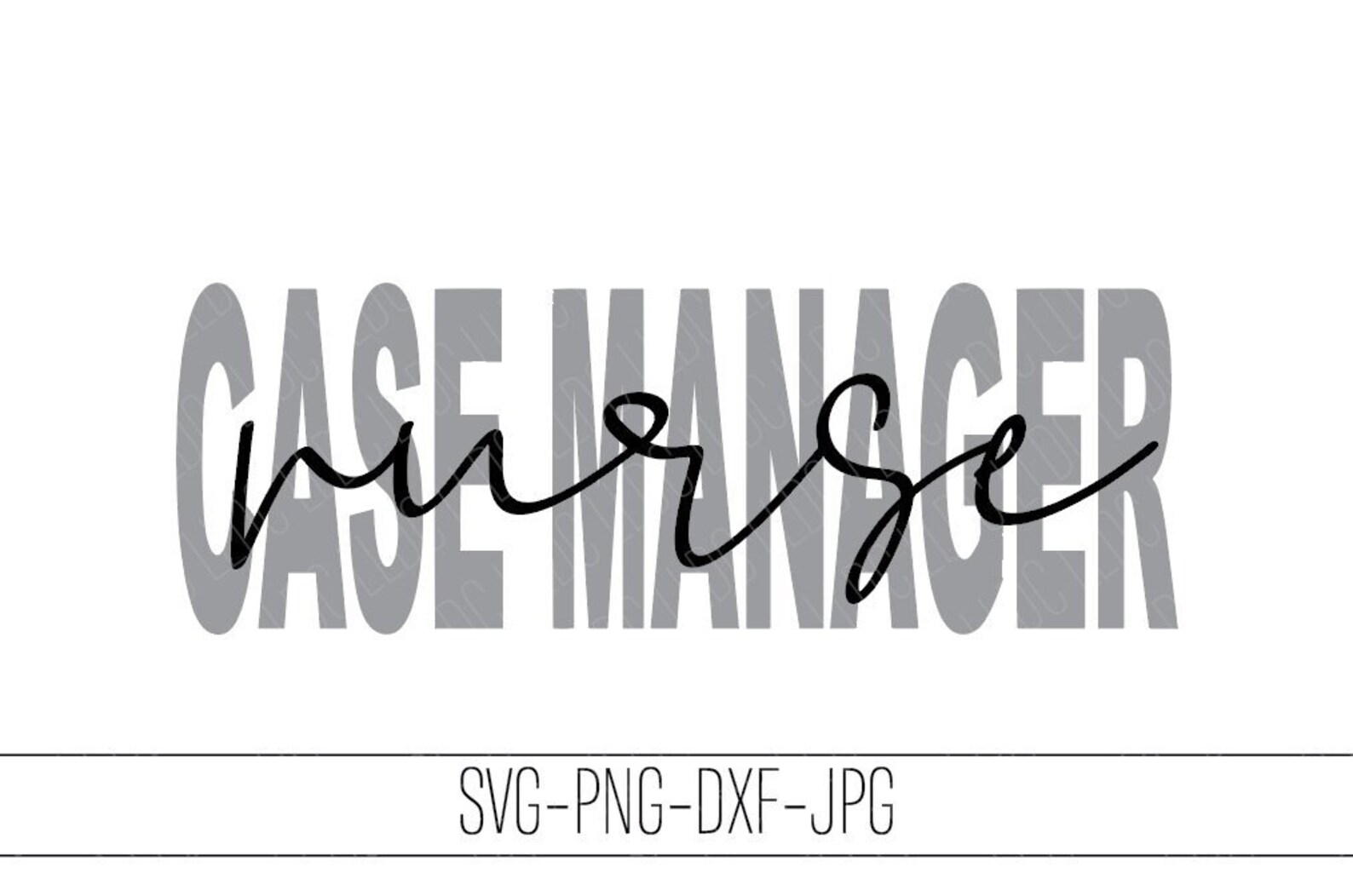 Nurse Case Manager Svg Png Dxf Jpg RN Svg Inpatient - Etsy