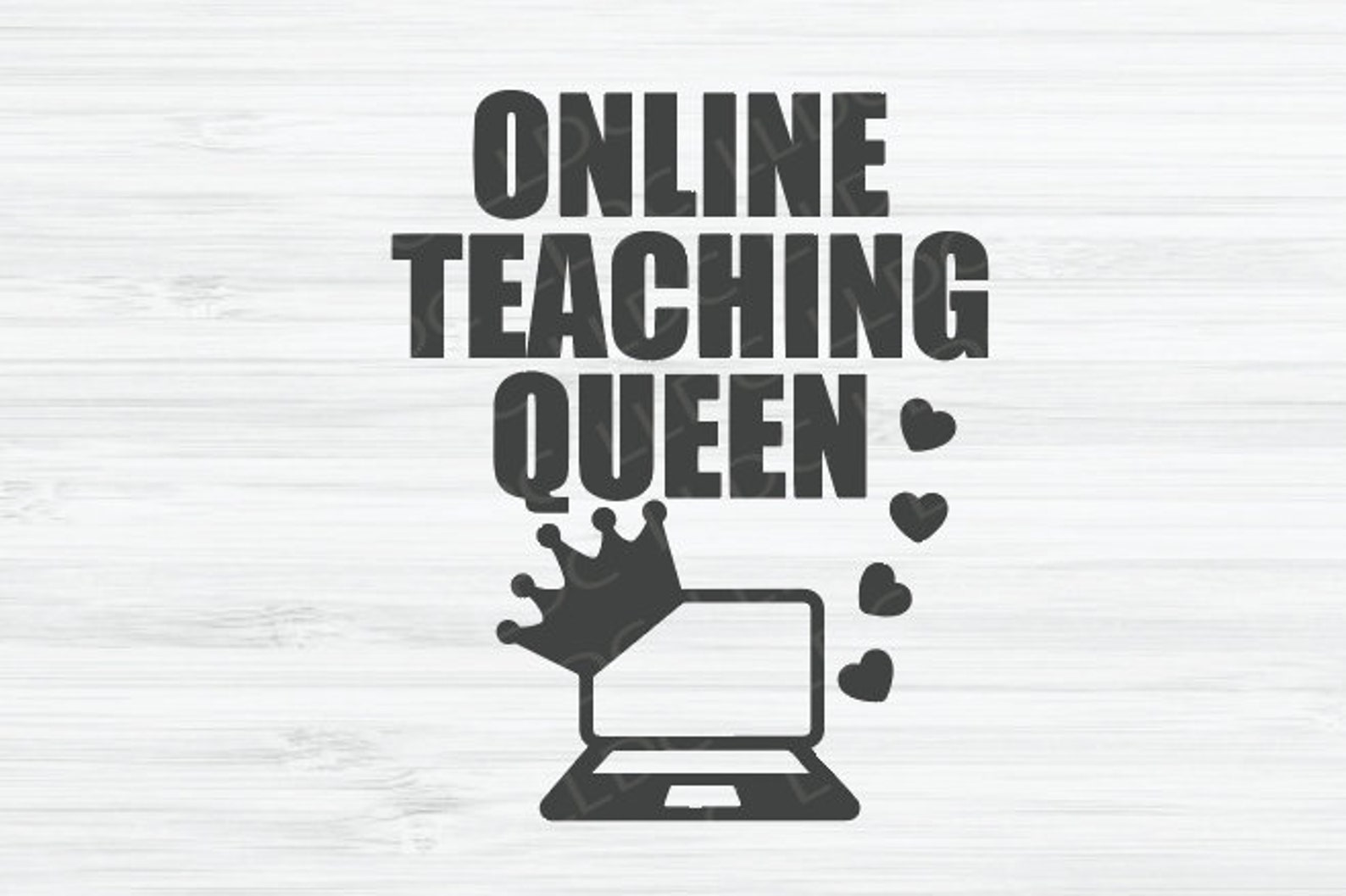 Online Teaching Queen Svg, Png Online Teacher Svg, Zoom Teacher Svg ...