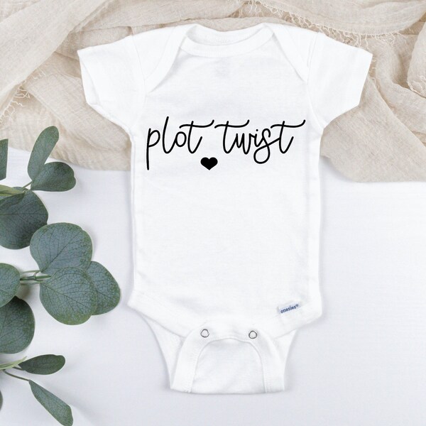 Plot Twist Baby Svg - Etsy