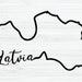 Latvia Outline SVG, Latvia PNG, Latvia Cursive Design, Country Svg ...