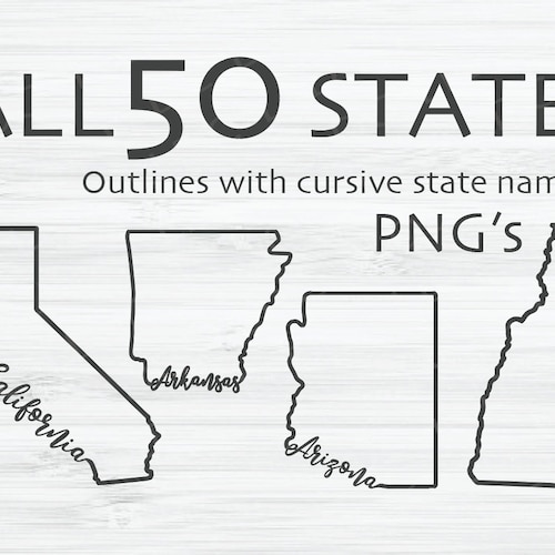 State Outline Clip Art