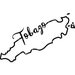 Trinidad and Tobago Outlines SVG/PNG, Trinidad Vector, Trinidad Cursive ...