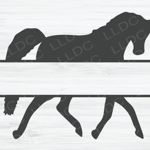 Horse Sign Svg | Horse Lover Svg | Farmhouse Svg | Monogram Frame Svg ...