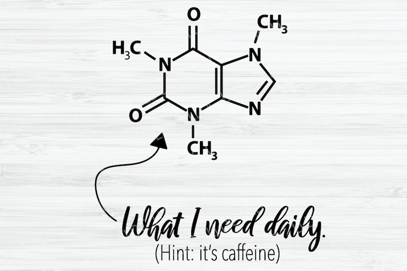 Caffeine Svg Coffee Svg Coffee Cricut Cut File Caffeine - Etsy