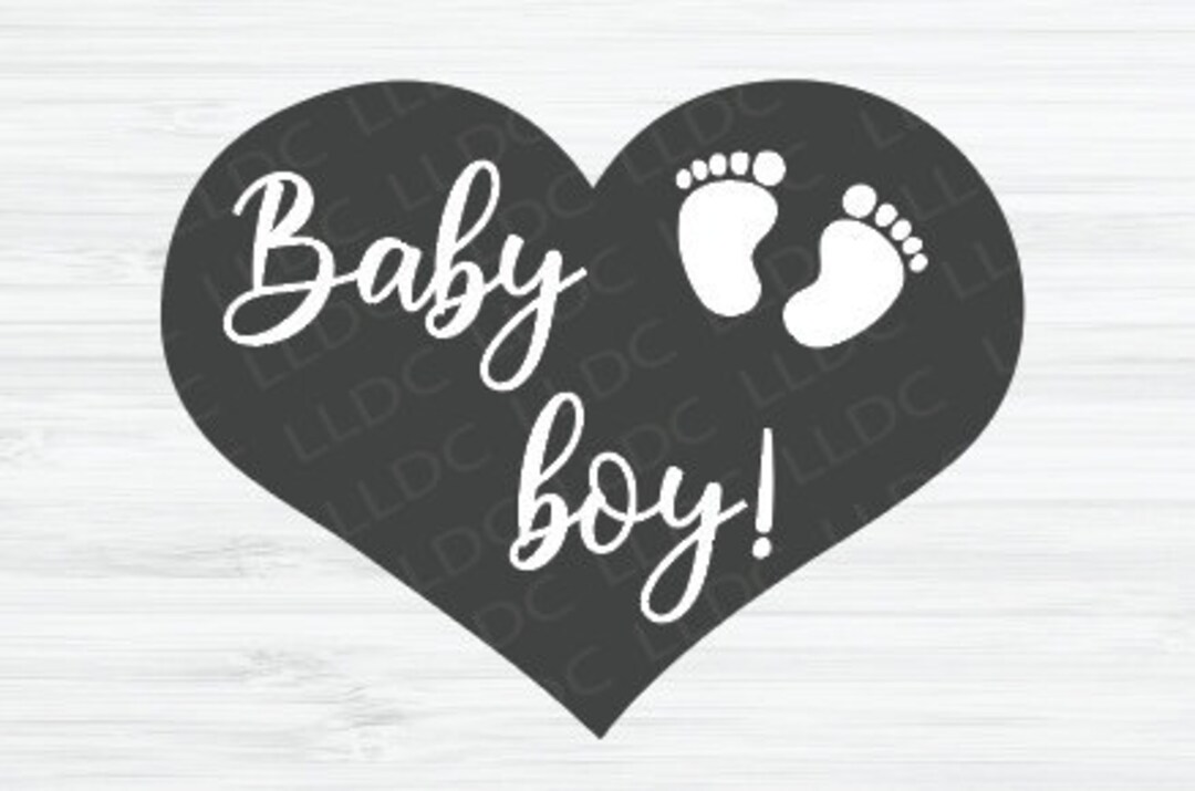 Baby Boy Svg | It's a Boy Svg | Baby Svg | Baby Feet Svg | Baby Shower ...