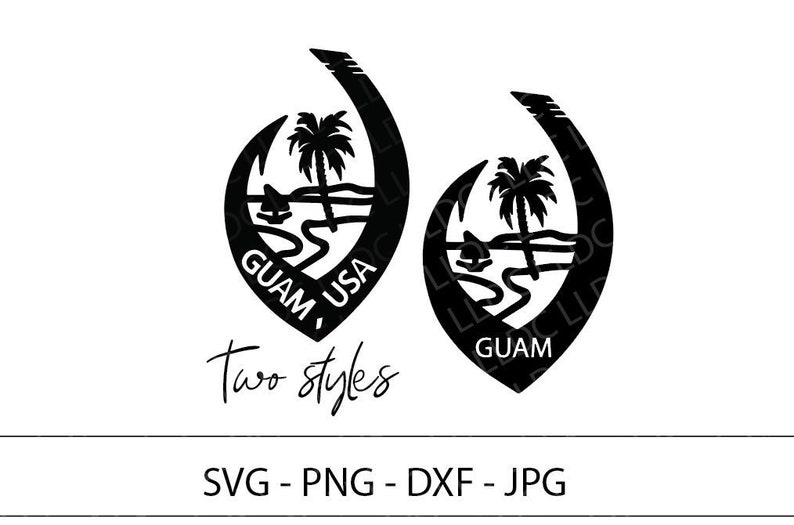 Guam SVG | Guam Seal Svg | Guam Vector File | Guam Hook Svg | Guam ...
