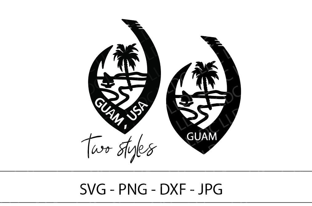 Guam SVG Guam Seal Svg Guam Vector File Guam Hook Svg - Etsy Canada