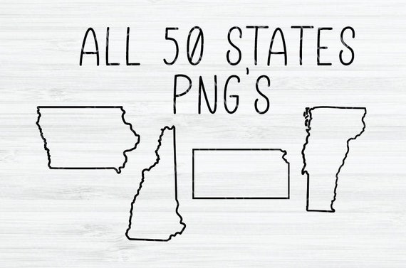State Outline Clip Art
