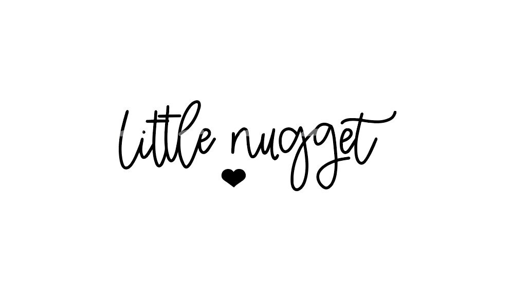 Little Nugget SVG, Baby Shirt Svg, Baby Bodysuit Svg, Baby Tee Svg ...
