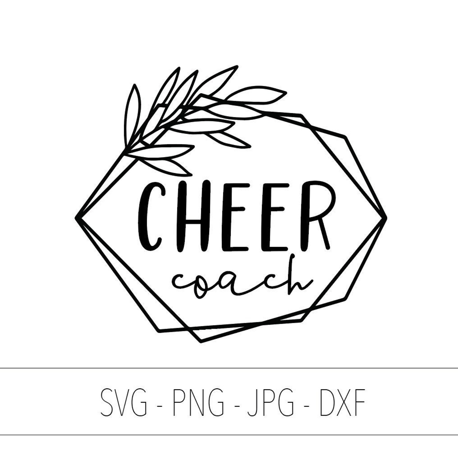 Cheer Coach Svg Png Dxf Jpg Cheerleading Svg Cheer Coach - Etsy