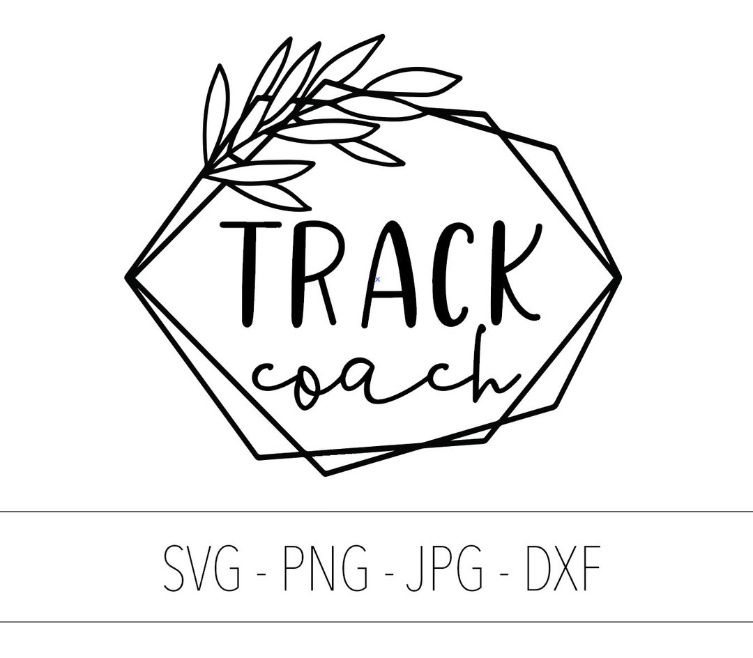 Track Coach Svg Png Dxf Jpg, Track and Field Svg, Track Coach Png ...