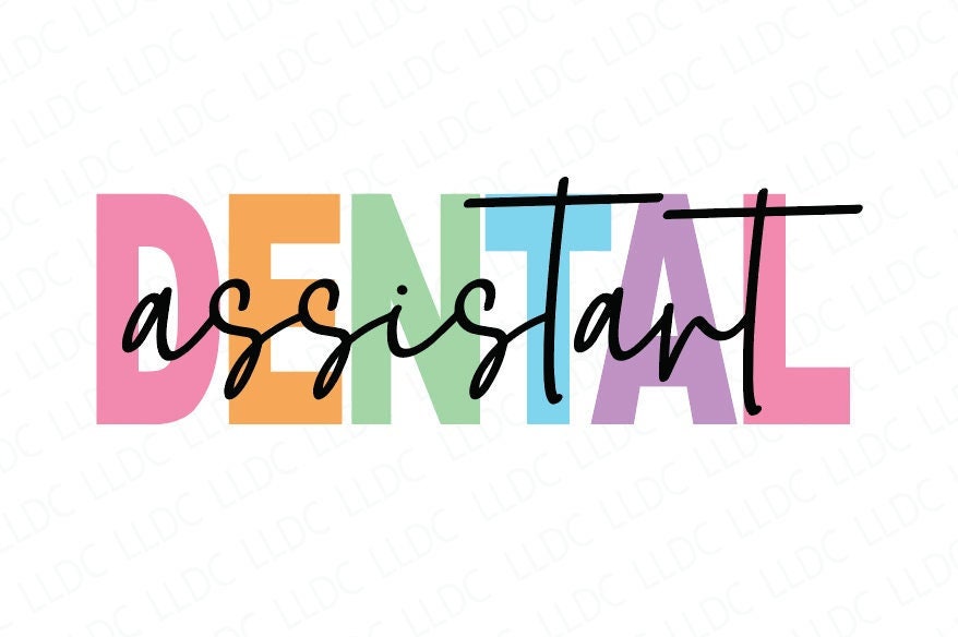 Dental Assistant PNG SVG Dental Life Svg Dentist Png - Etsy Canada