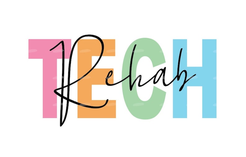 Rehab Tech Svg Png Dxf Jpg, Rehabilitation SVG, Physical Therapy Svg ...