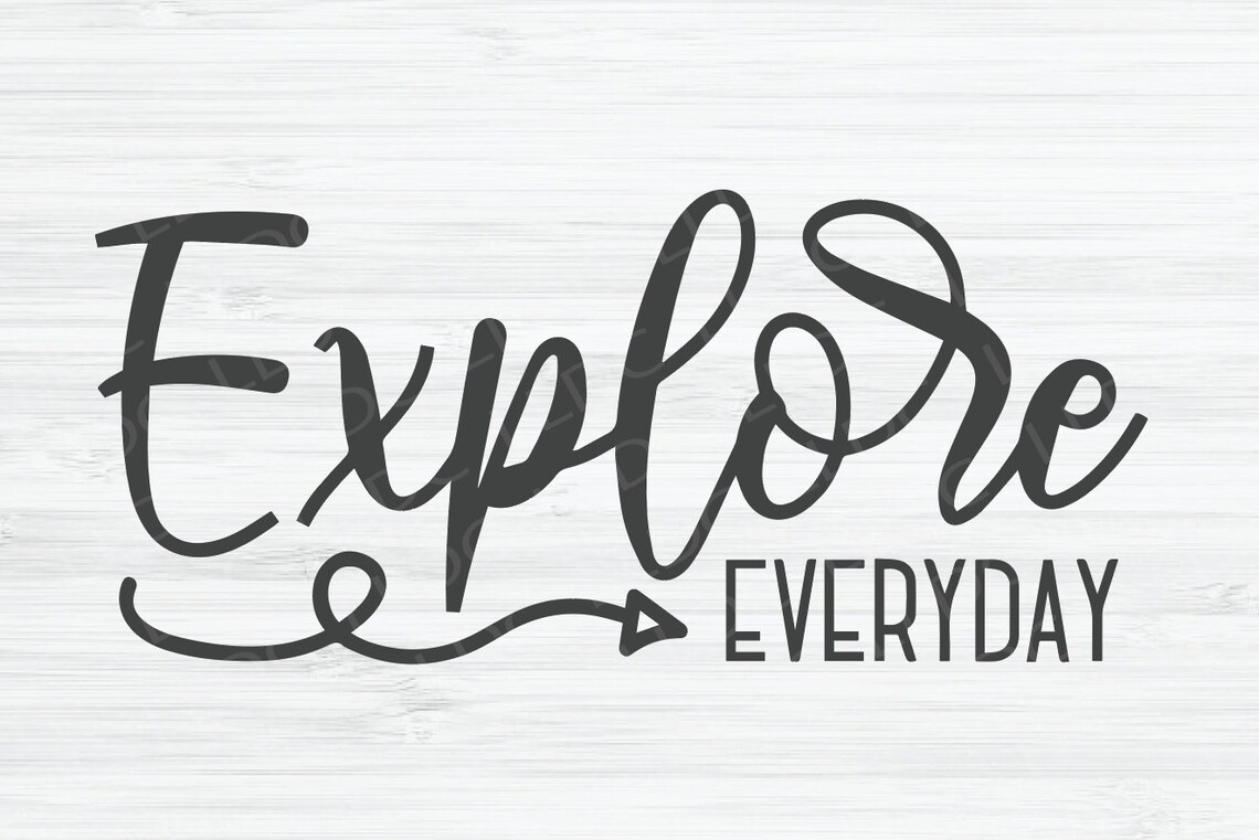 Explore Everyday SVG Explore Svg Arrow Svg Camping Svg | Etsy