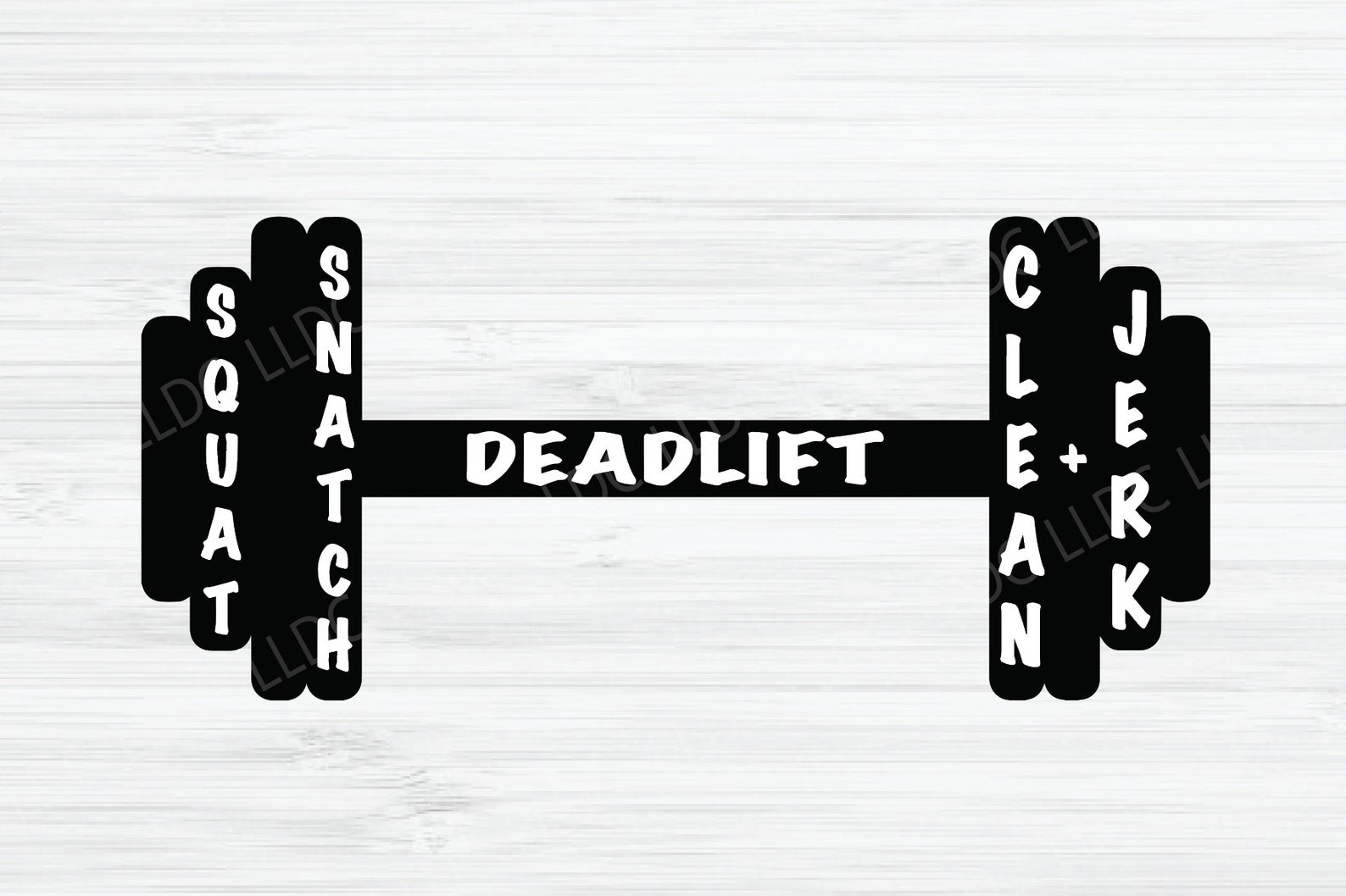 Lifting Svg File | Weightlifting Svg | Barbell Svg | Lifting Svg ...