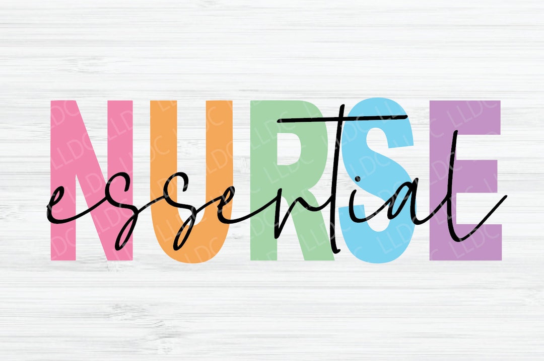 Essential Nurse Svg | Nurse Life SVG | Nurse Svg | Medical Svg | Medic ...