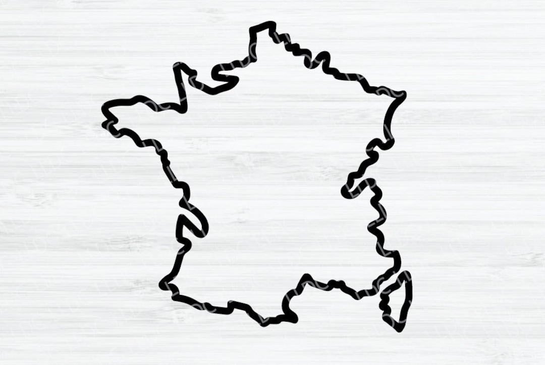 France Outline SVG | France Vector File | France Design | Country Svg ...