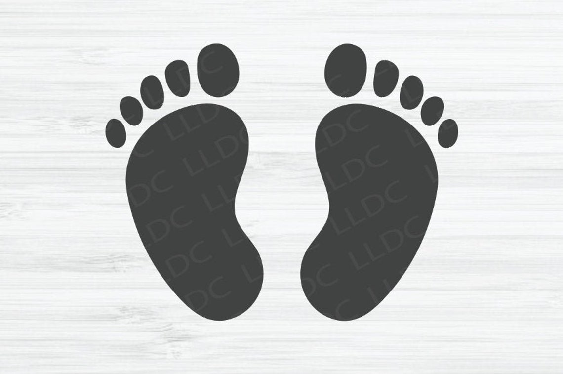 Baby Feet Svg Baby Footprints Svg It's a Boy Svg - Etsy