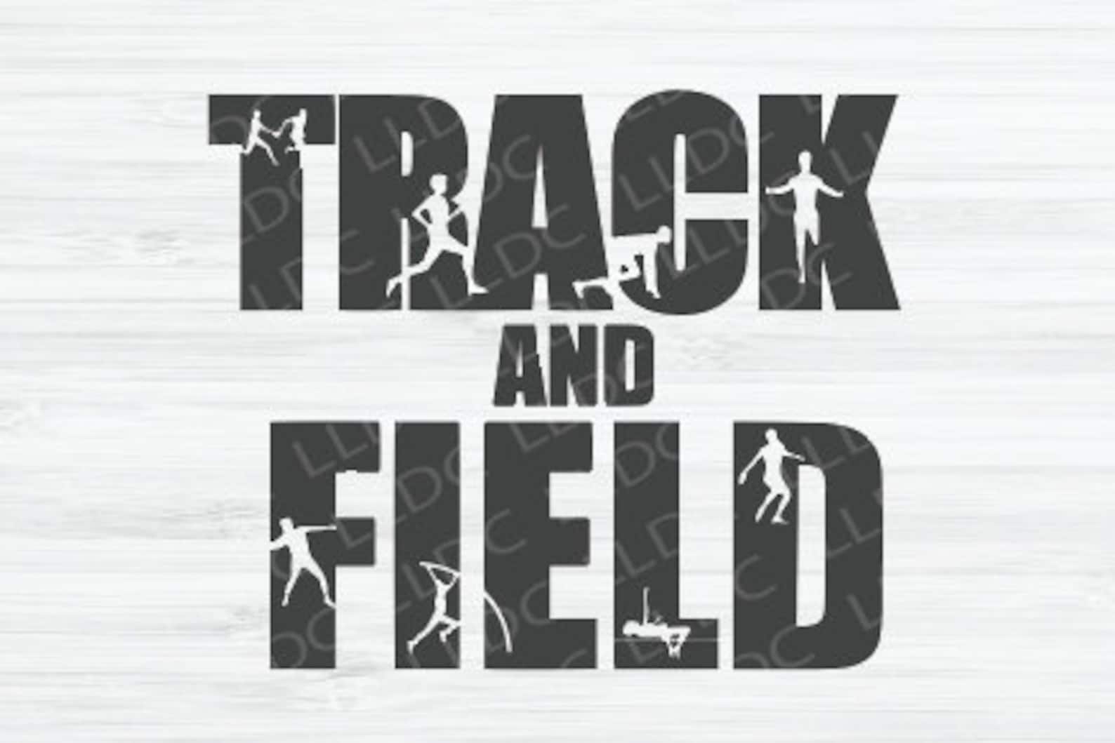 Track and Field Svg Pole Vaulter Svg Sprinter Svg Jumper | Etsy