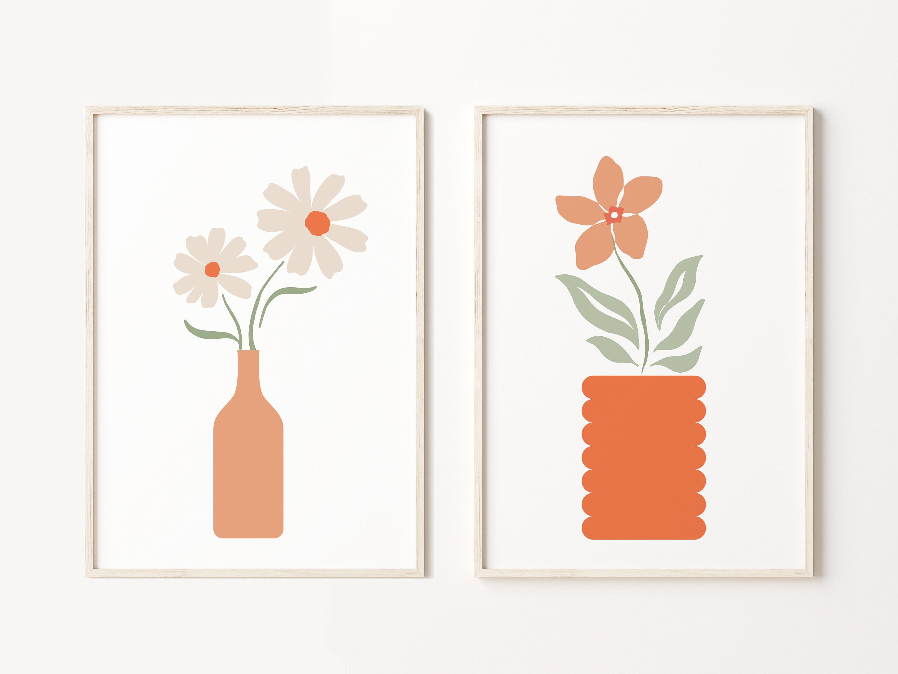 Colorful Flower Print Floral Print Flower Wall Decor Floral - Etsy UK