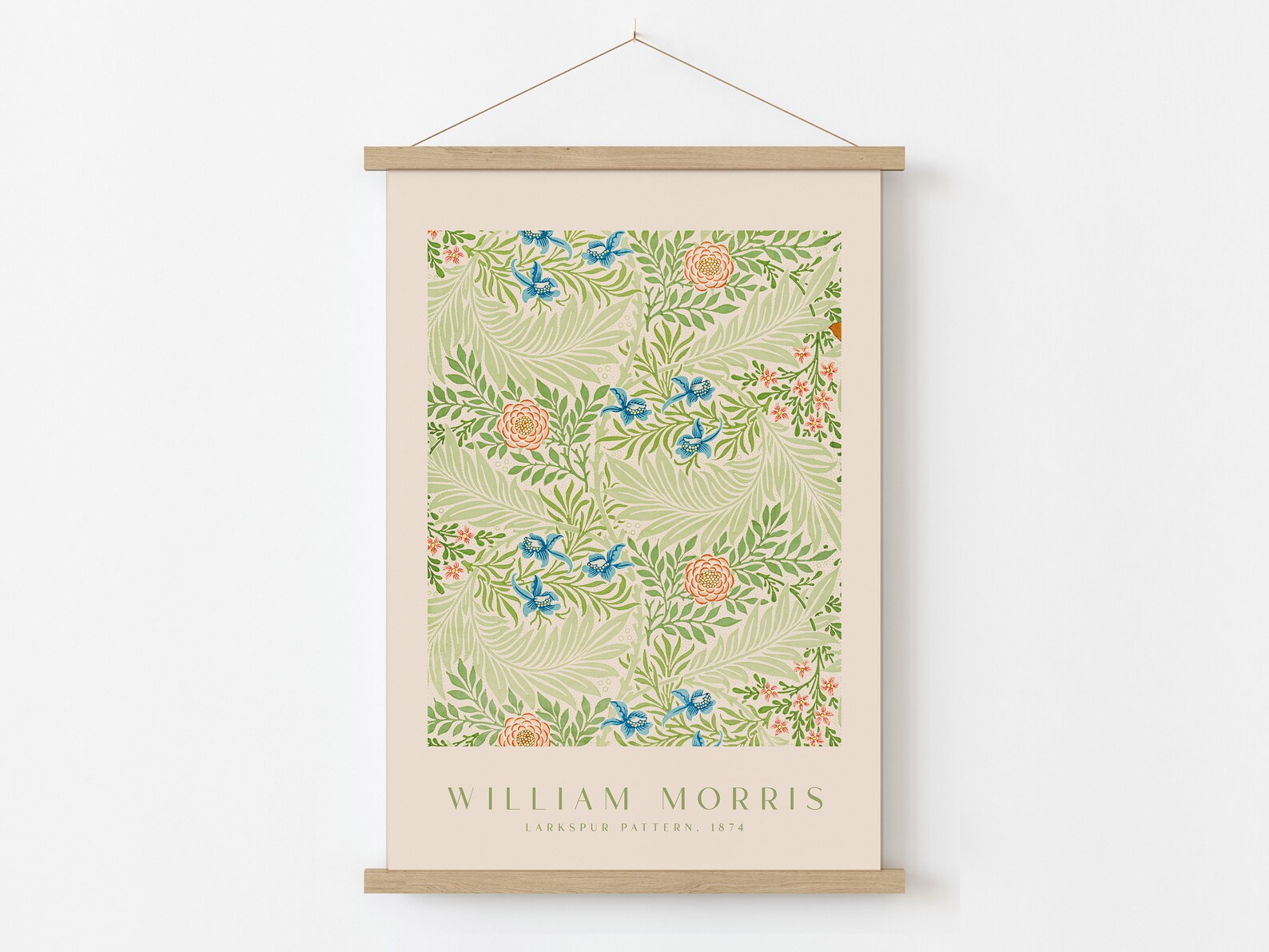 William Morris Print Set Set of 6 William Morris Exhibition | Etsy