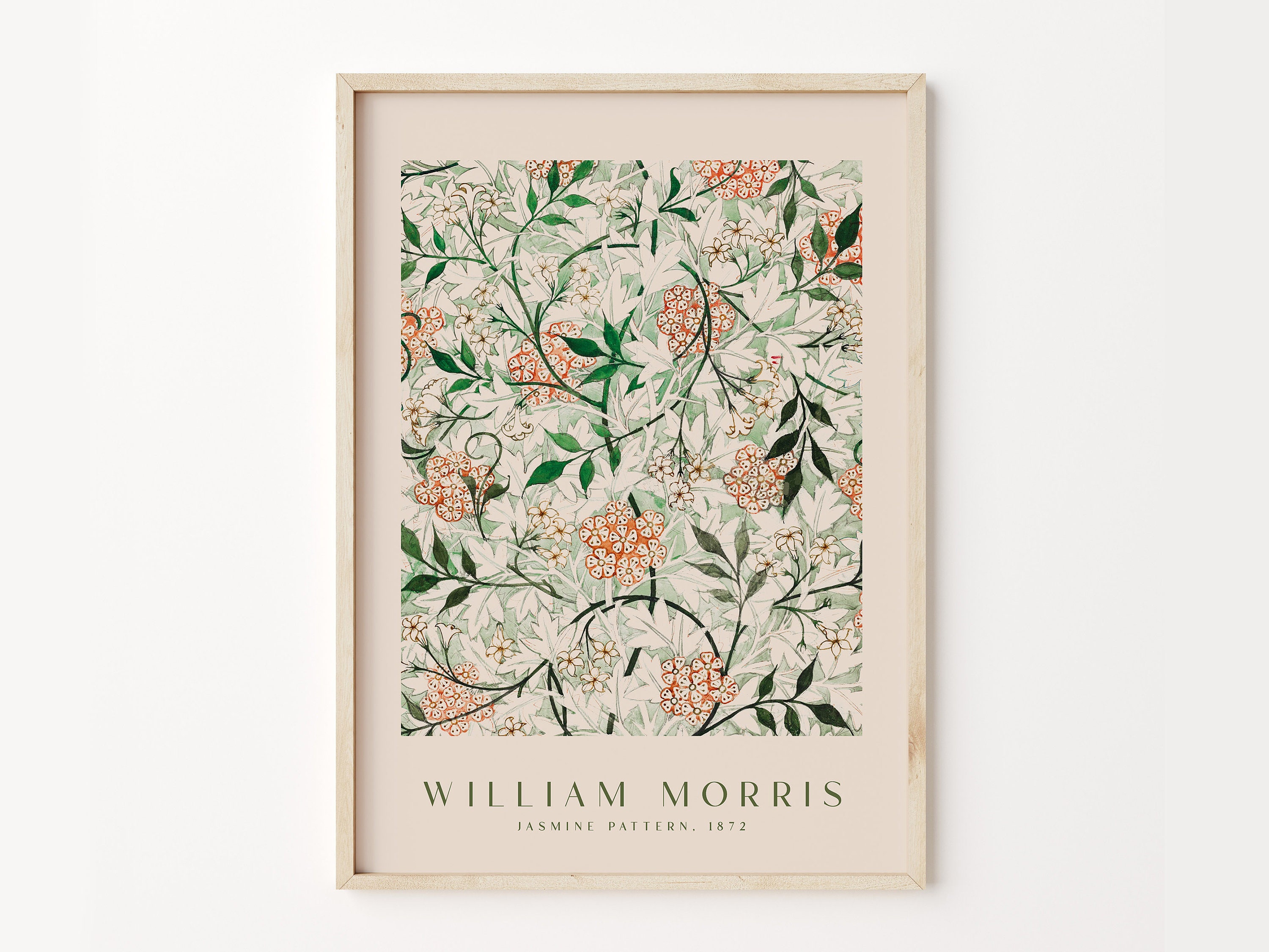 William Morris Print Set Set of 6 William Morris Exhibition | Etsy