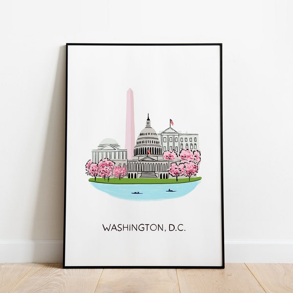 Washington Dc Poster - Etsy