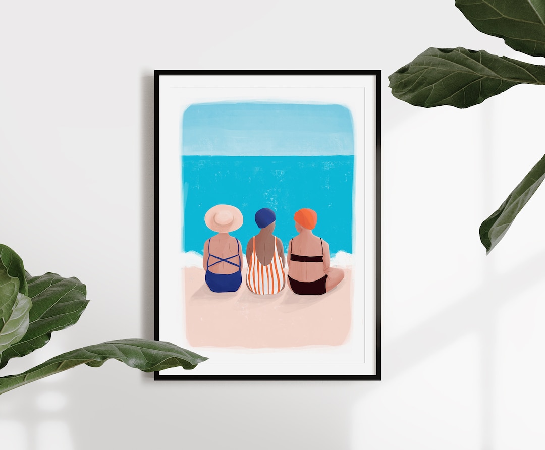 Ćakula - Small Talks A5, A4 and A3 Summer Poter, Illustration, Beach ...