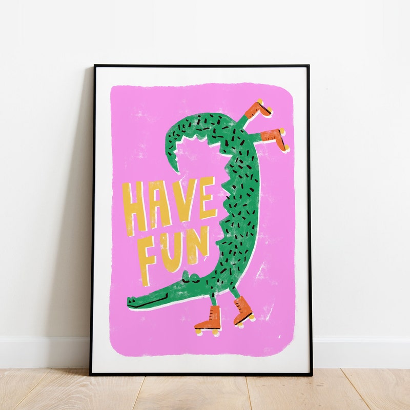 Crocodile Print - Etsy