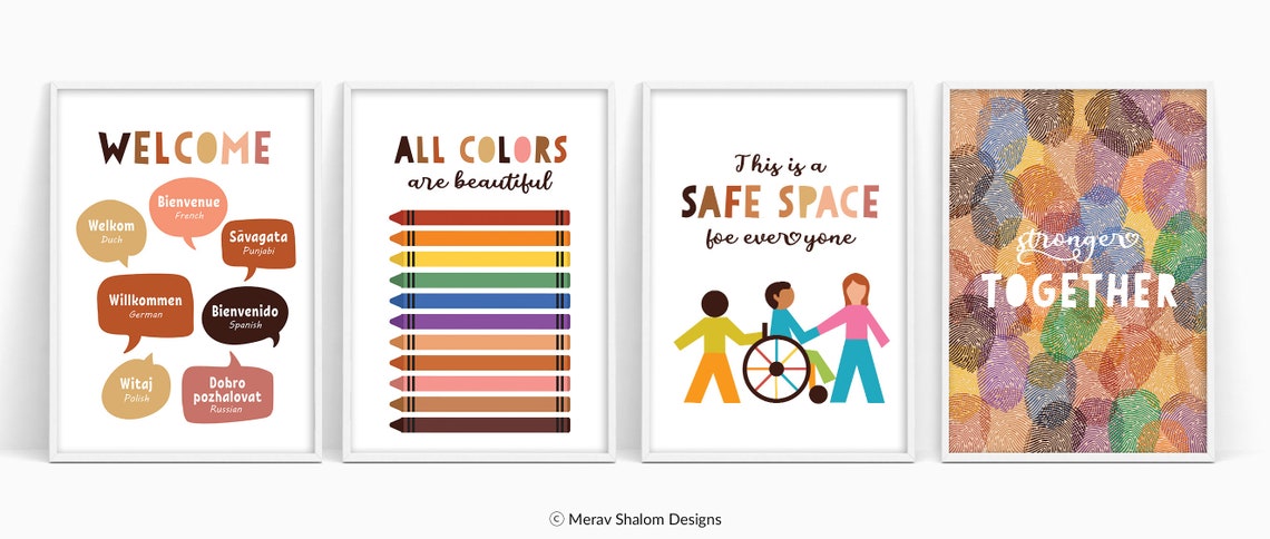 Diversity & Pride Classroom Posters – Bundle of 16, LGBTQ Inclusion ...