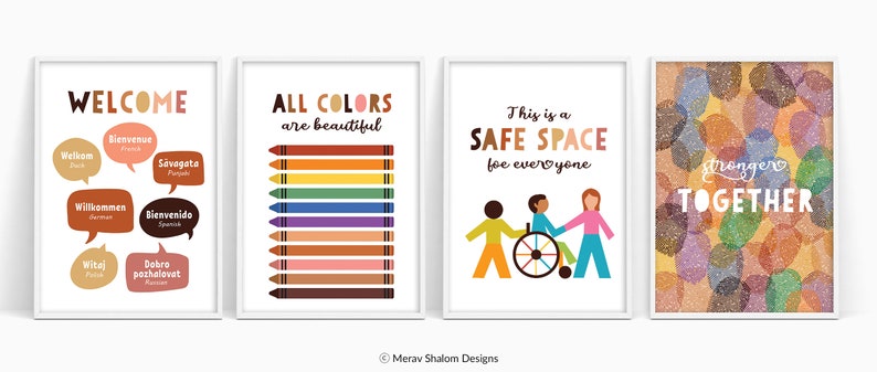 Diversity & Pride Classroom Posters – Bundle of 16, LGBTQ Inclusion ...