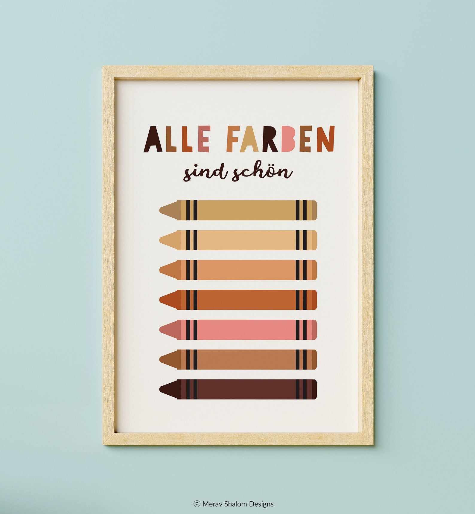 German Educational Posters Set Set of 6 Diversity Poster - Etsy