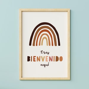Spanish Educational Posters Set, Set of 6, Diversity Poster, Human ...