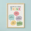 Think Before You Speak Poster, Rules Printable, Motivational Poster ...