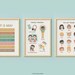 Inclusive Classroom Art Set of 21 Kids Wall Art Boho - Etsy