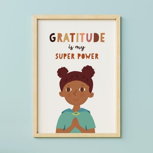 Super Power Print Set, Positive Classroom Art, Education Print ...