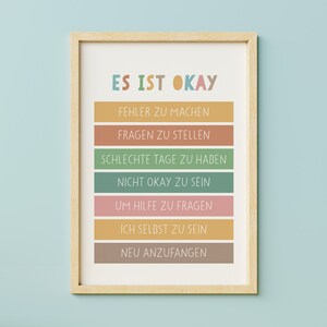 Calming Strategies German Print Set, Calming Corner Sign, Calm Down ...