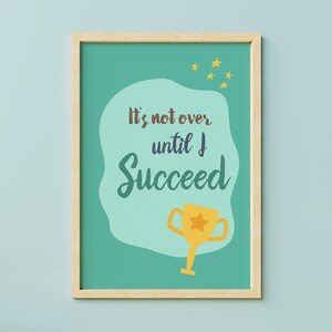 Classroom Decor, Growth Mindset Print, Word Art, Printable Quotes ...