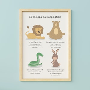 Calming Strategies French Print Set, Calming Corner Sign ,calm Down ...