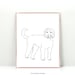 Goldendoodle Line Art Set - INSTANT DOWNLOAD - Etsy Canada