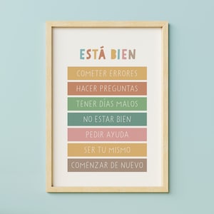 Calming Strategies Spanish Print Set, Calming Corner Sign ,calm Down ...