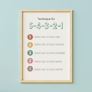 Calming Strategies French Print Set, Calming Corner Sign ,calm Down ...