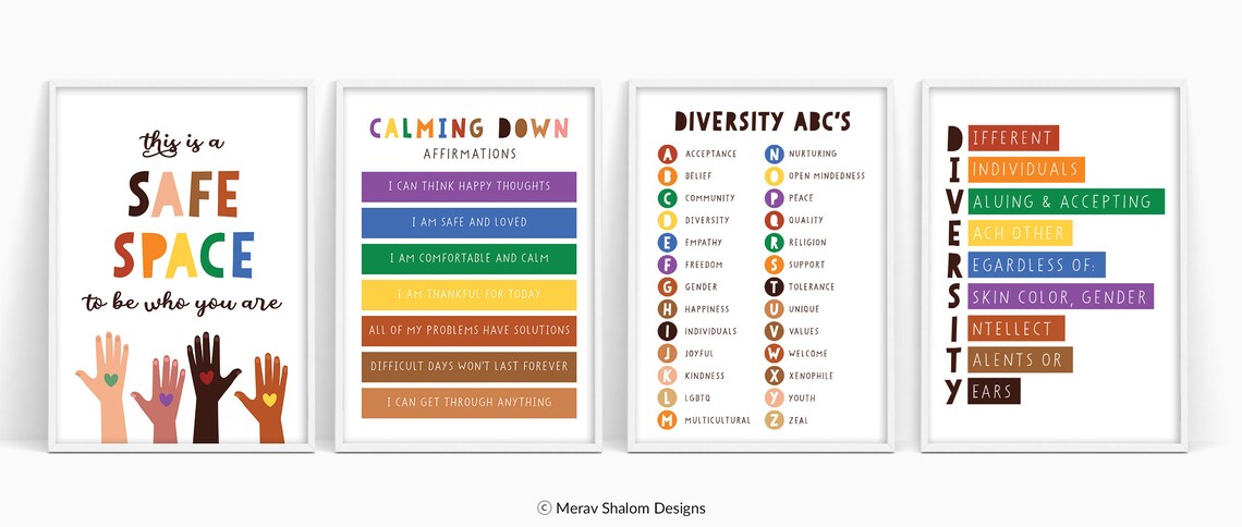 Diversity & Pride Classroom Posters – Bundle of 16, LGBTQ Inclusion ...