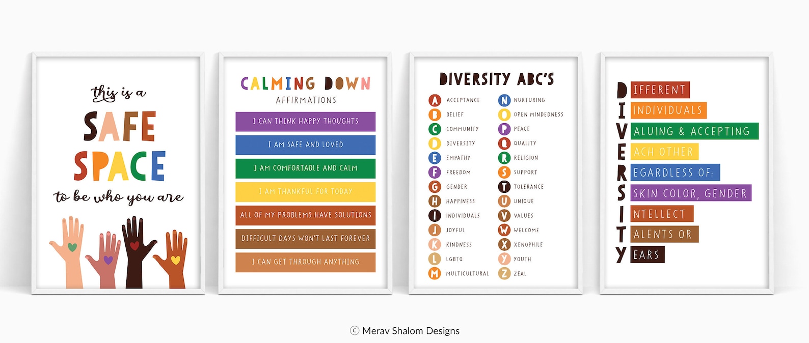 Diversity & Pride Classroom Posters – Bundle of 16, LGBTQ Inclusion ...
