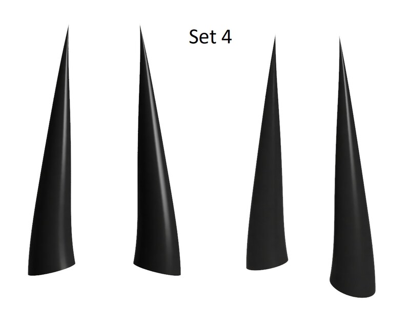 7 Sets of Horns Dnd Tiefling Demon Cosplay 3D Print Model - Etsy