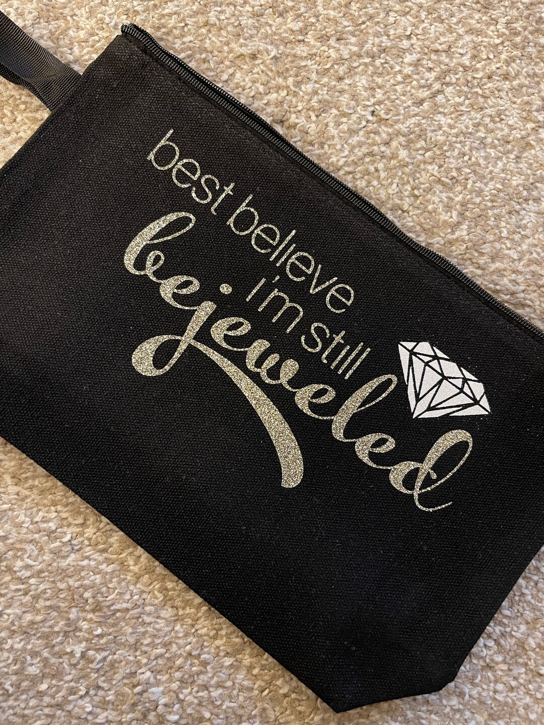 Bejeweled Taylor Swift Zipper Pouch - Etsy