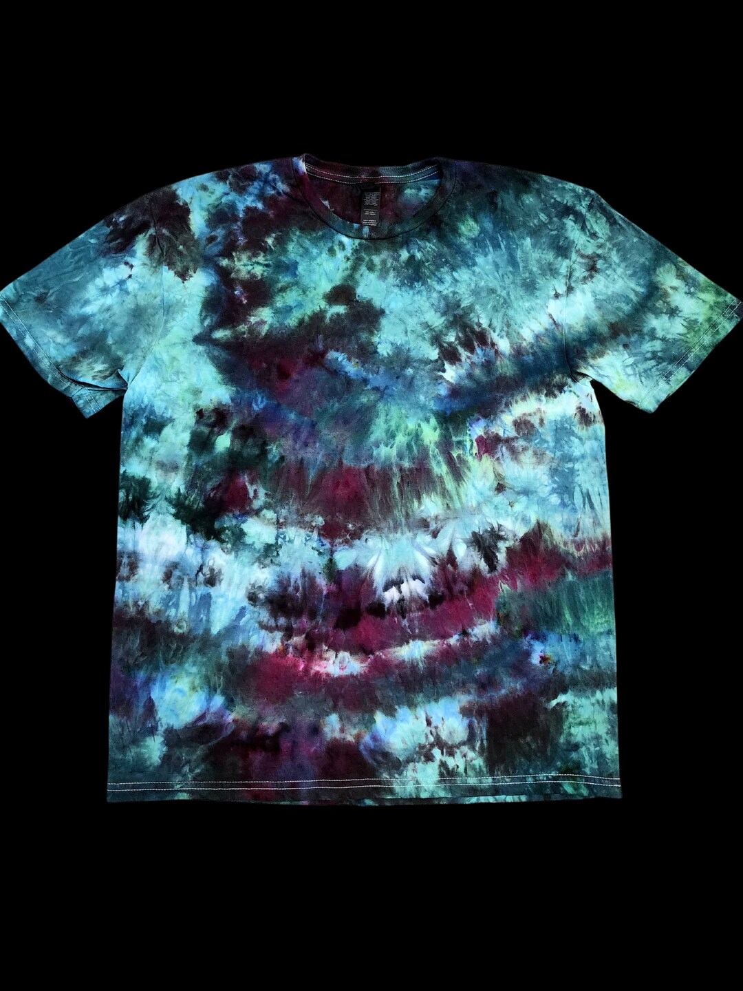 Large Ice Dye T-shirt - Etsy